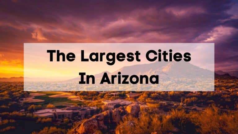 Largest Cities in Arizona | ? [2025] Top AZ Cities by Population ...